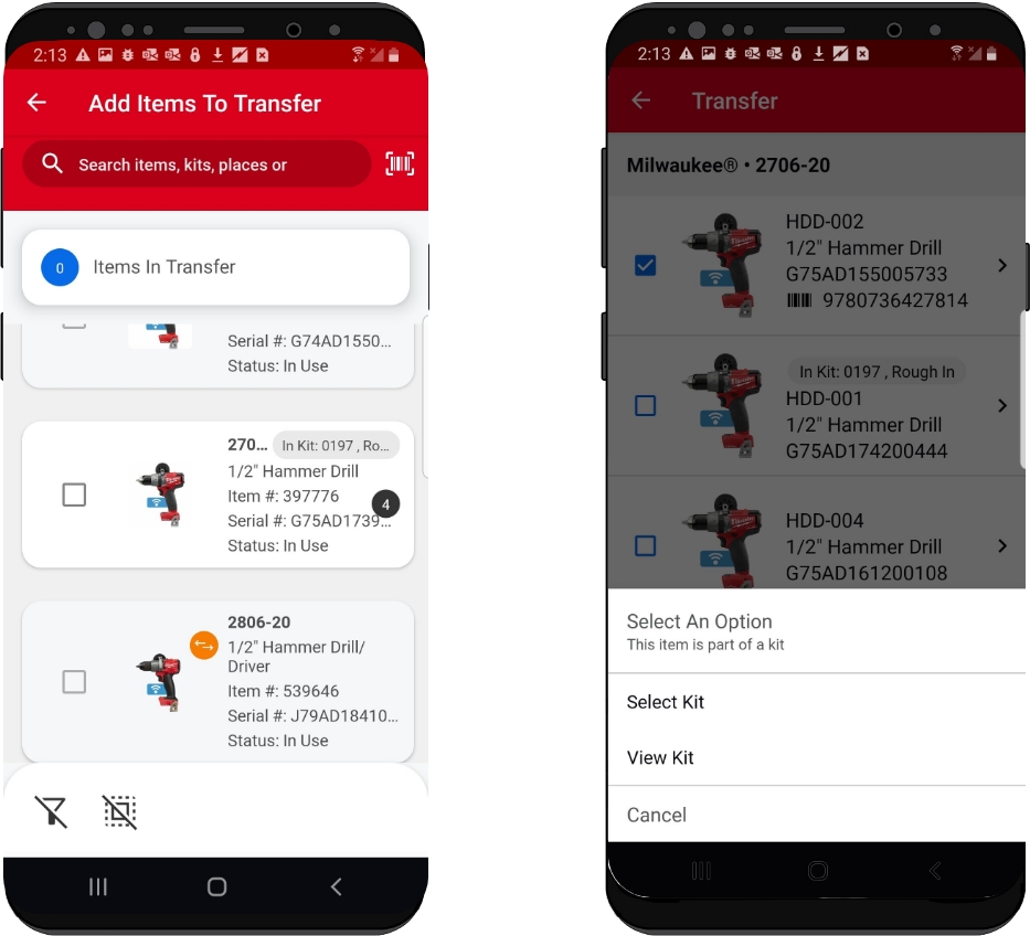 Transfer Your Tools between Jobsites