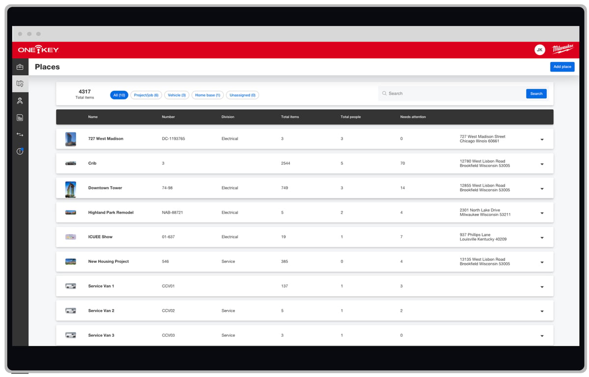 Web: Stay Organized with Places (Overview)