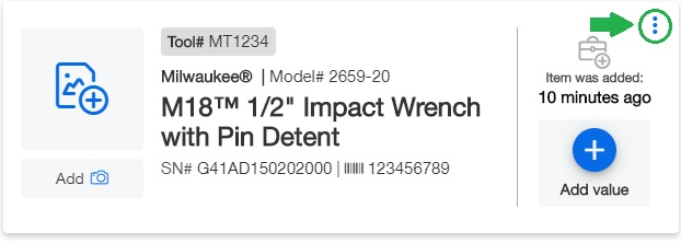 Web: Customize the Labels of Your Tools with Tool Numbers