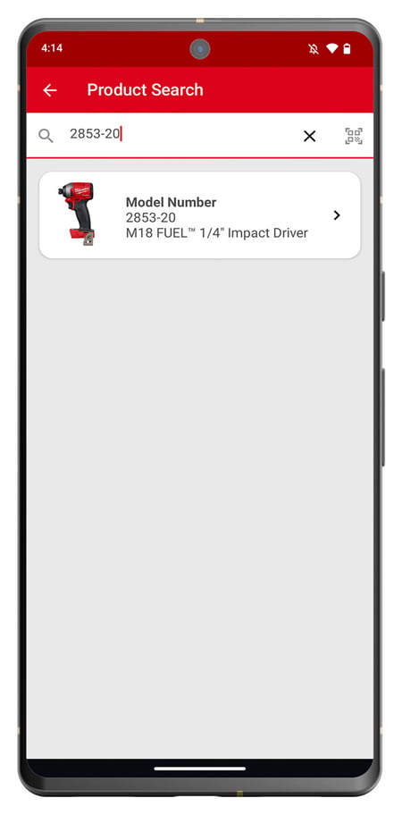 Add a Milwaukee® Tool to Your Inventory