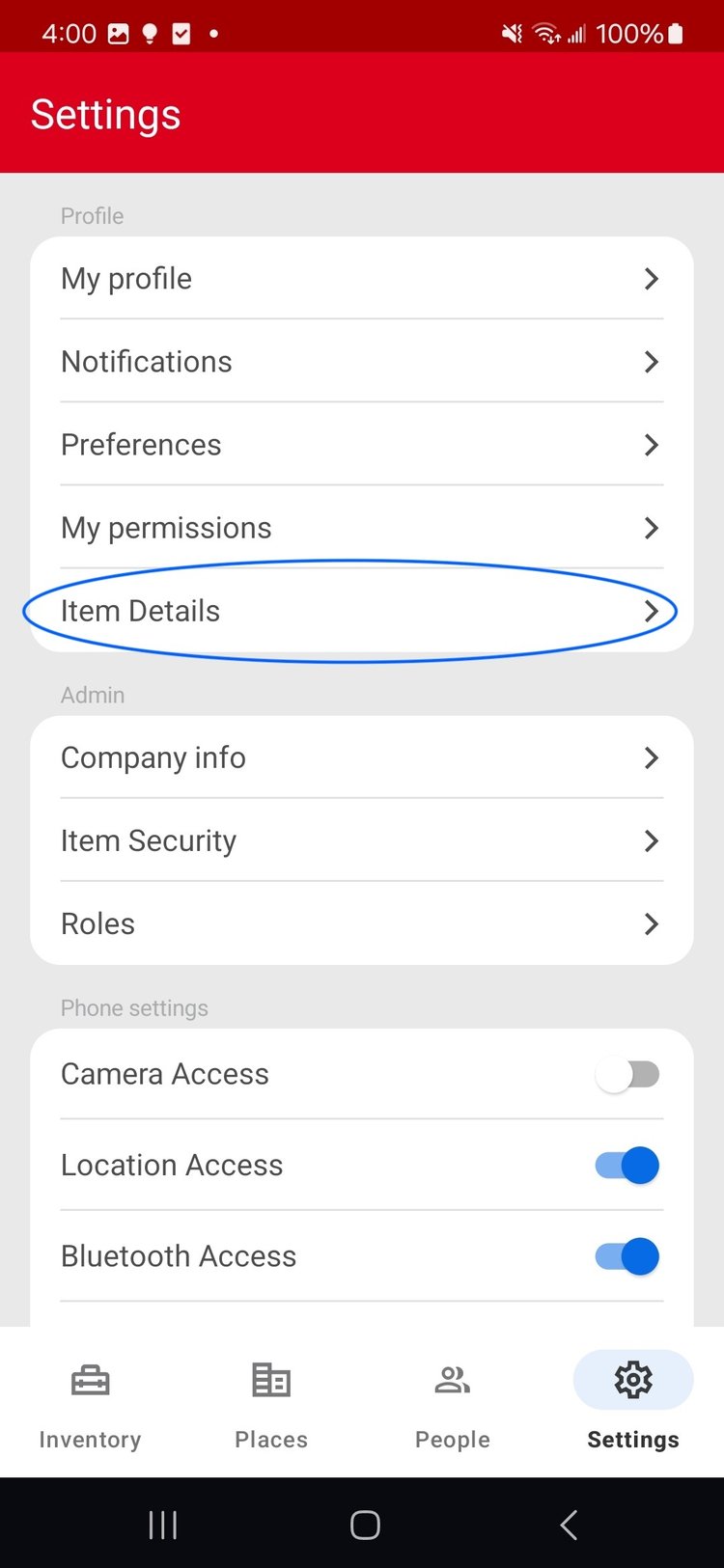 Customize Your Item Detail Screen