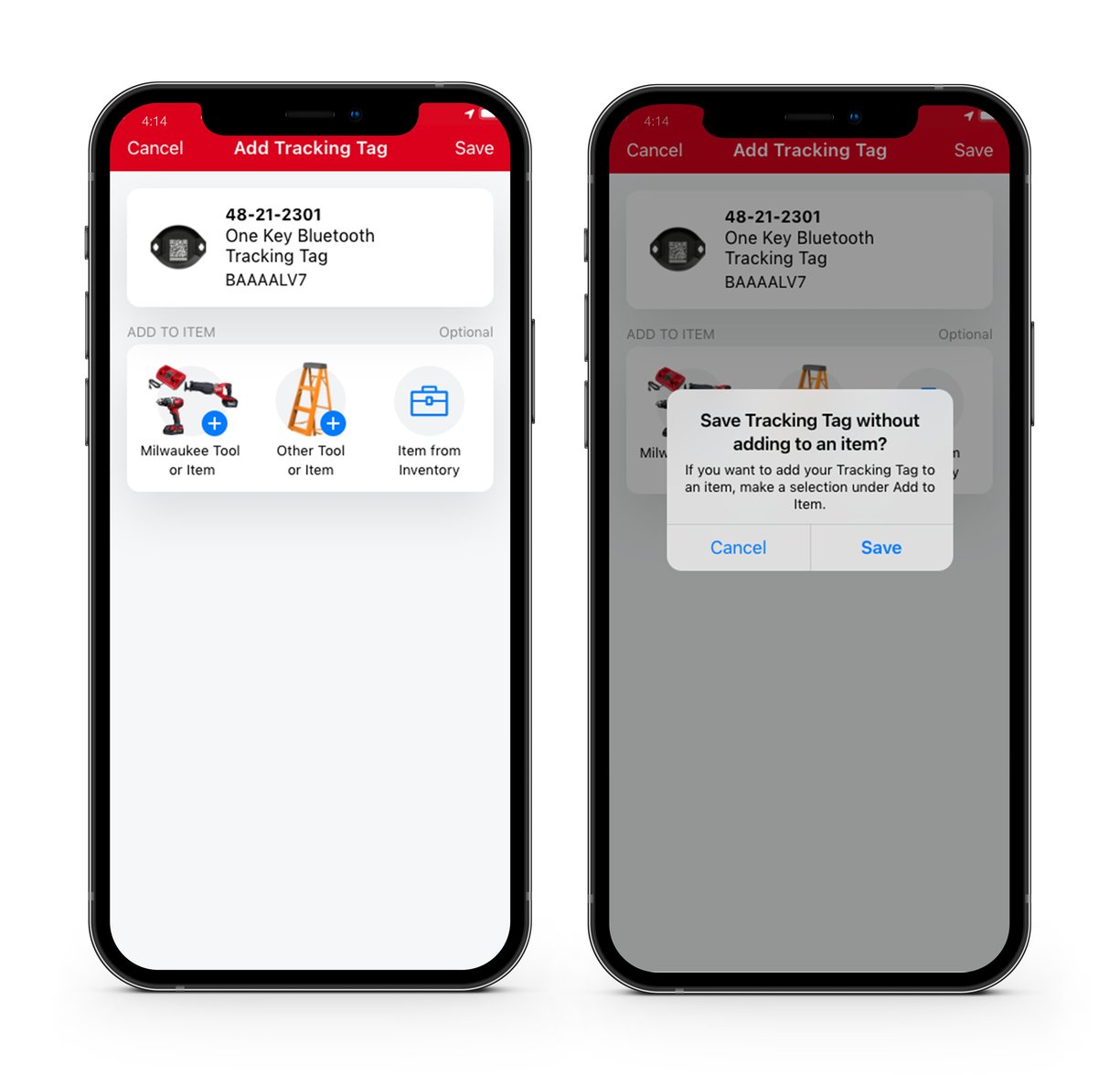 Add a Bluetooth Tracking Tag