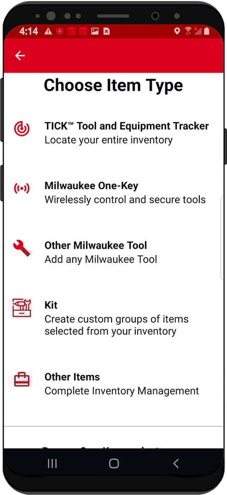 Add Tools from Other Manufacturers to One-Key
