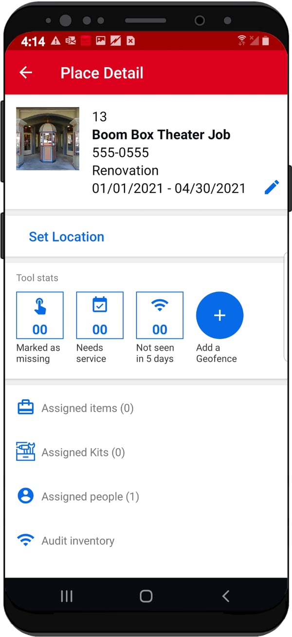 Add a Geofence to Your Place