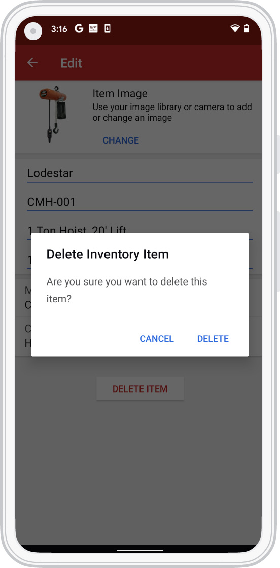 Delete a Tool from ONE-KEY™