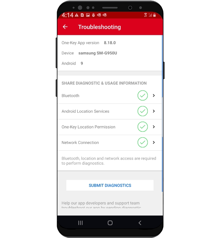 How to Find “Troubleshooting” in the App