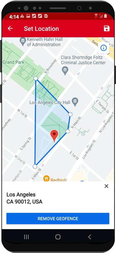 Edit or Delete a Geofence
