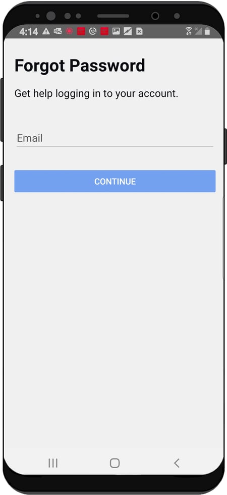 Reset Your Password