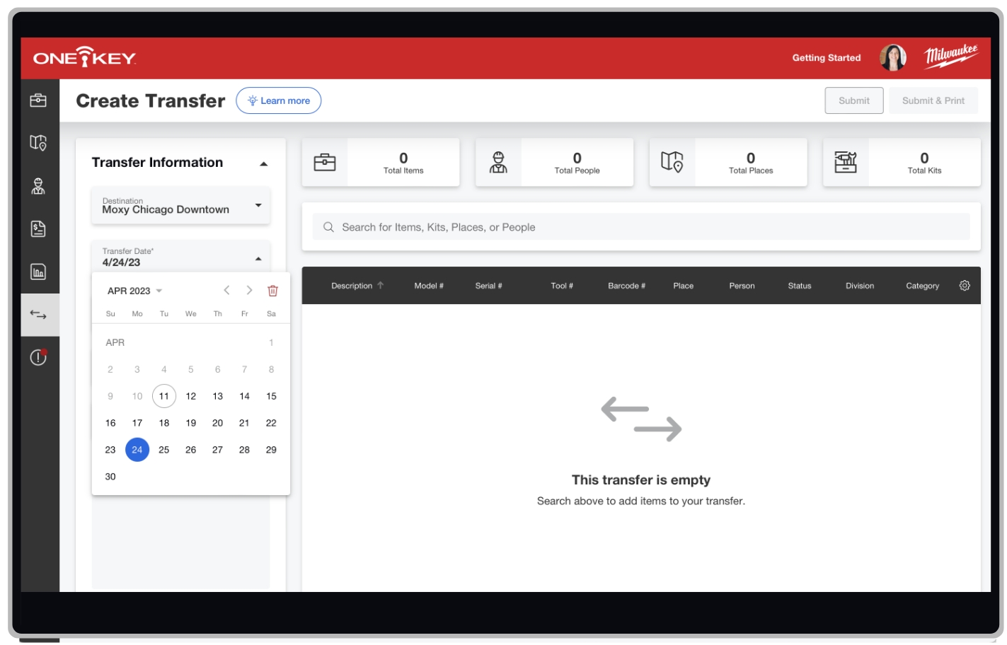 Transfer Your Tools between Jobsites