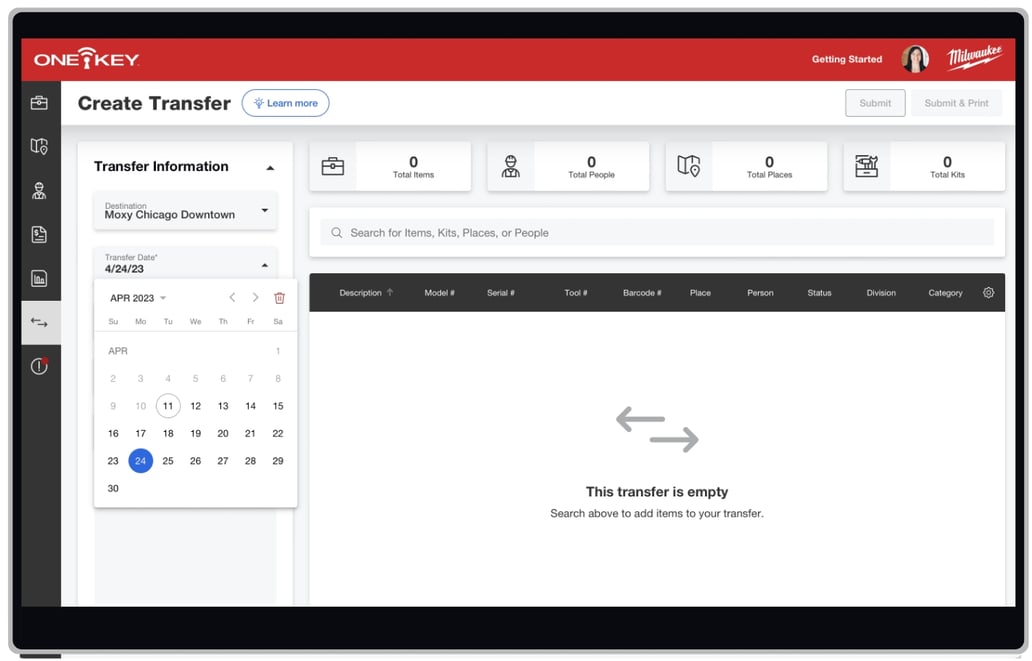 Transfer Your Tools between Jobsites