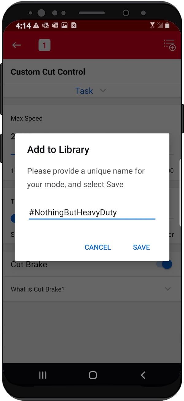 Logging Modes in the Library