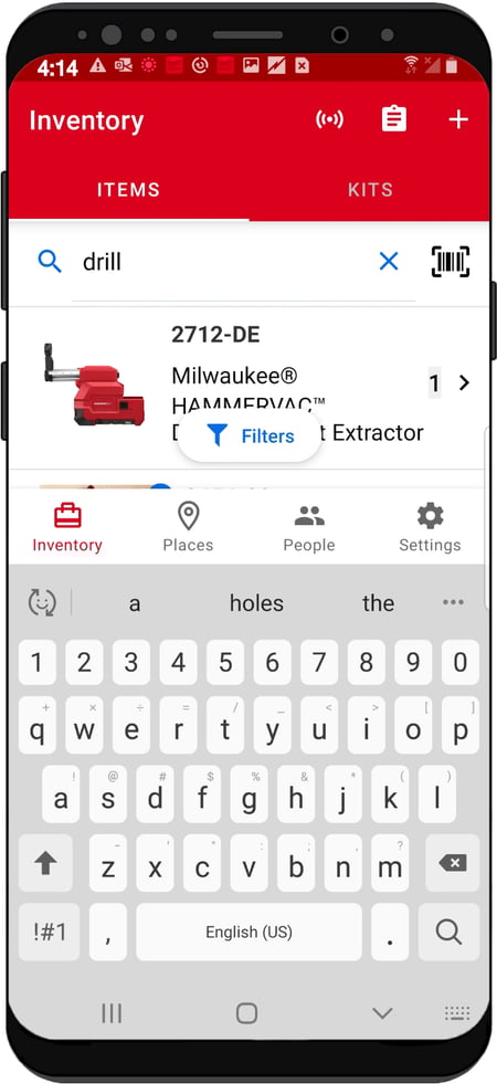Search Your Inventory