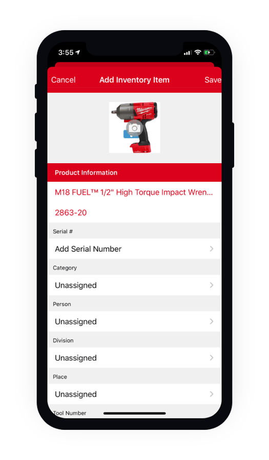 Add a Milwaukee® Tool to Your Inventory
