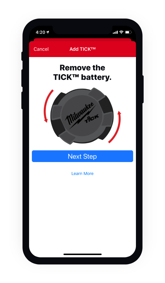 Add a TICK™ Tracker to Manage Your Equipment