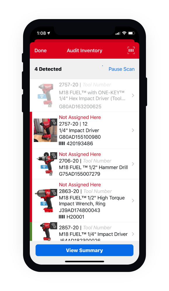 iOS: Audit Your Entire Inventory with a Few Taps of Your Finger