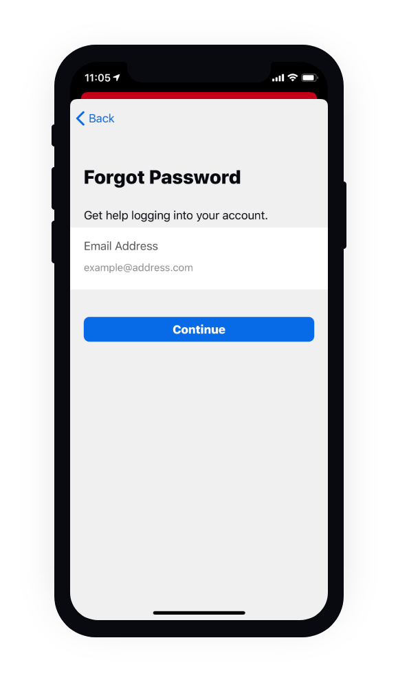 Reset Your Password