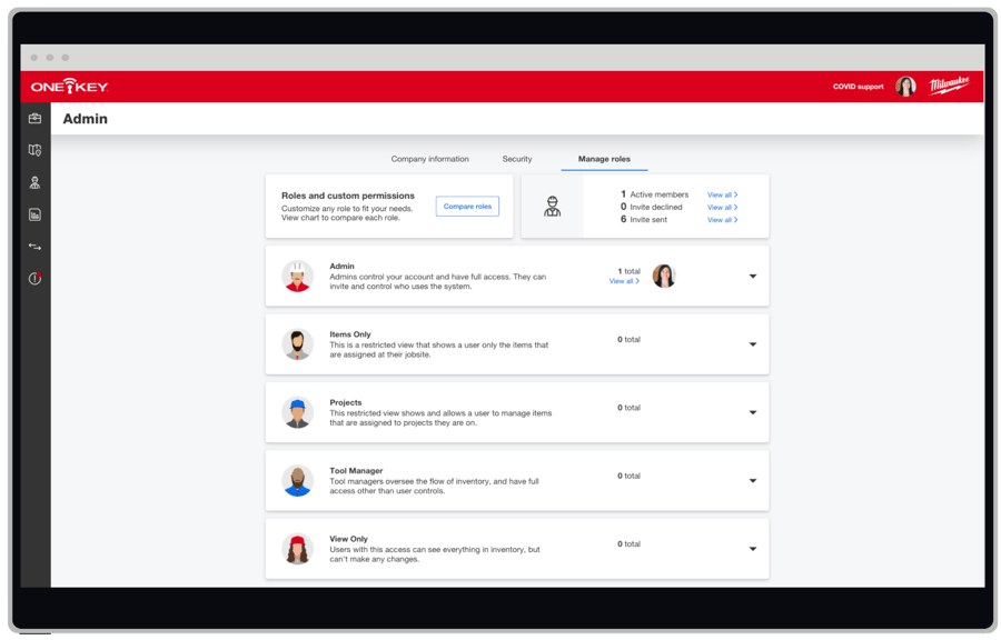 Web: Customizing Multi-User Roles