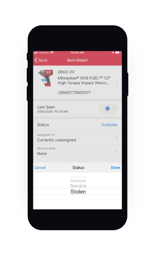 Using Tool Lockout to Activate Security Features on Compatible Smart Tools