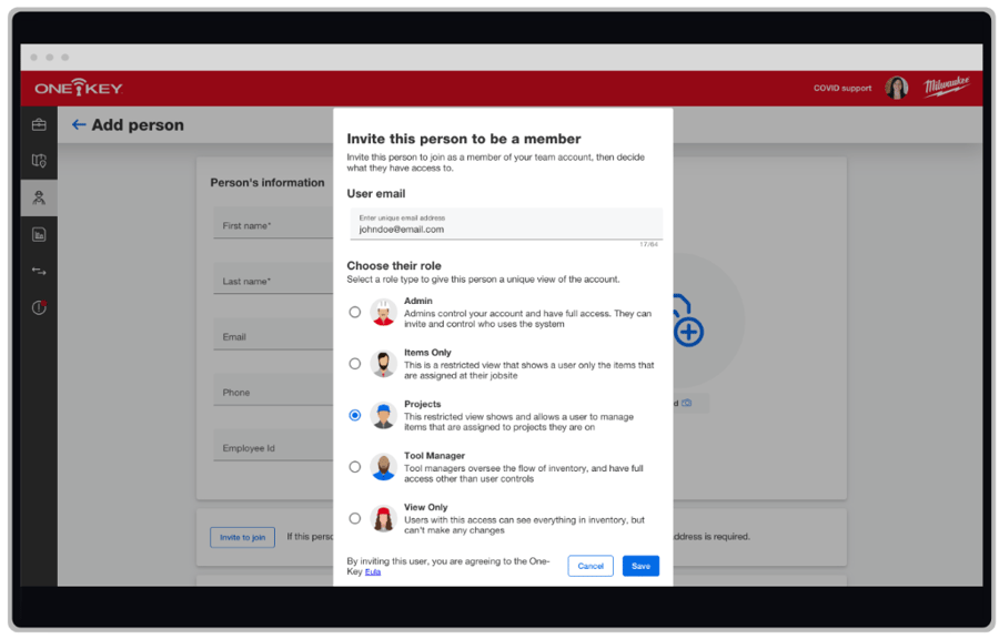 Web: Multi-User and Inviting Members