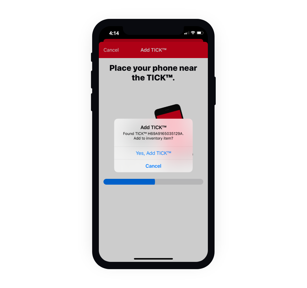 Add a TICK™ Tracker to Manage Your Equipment